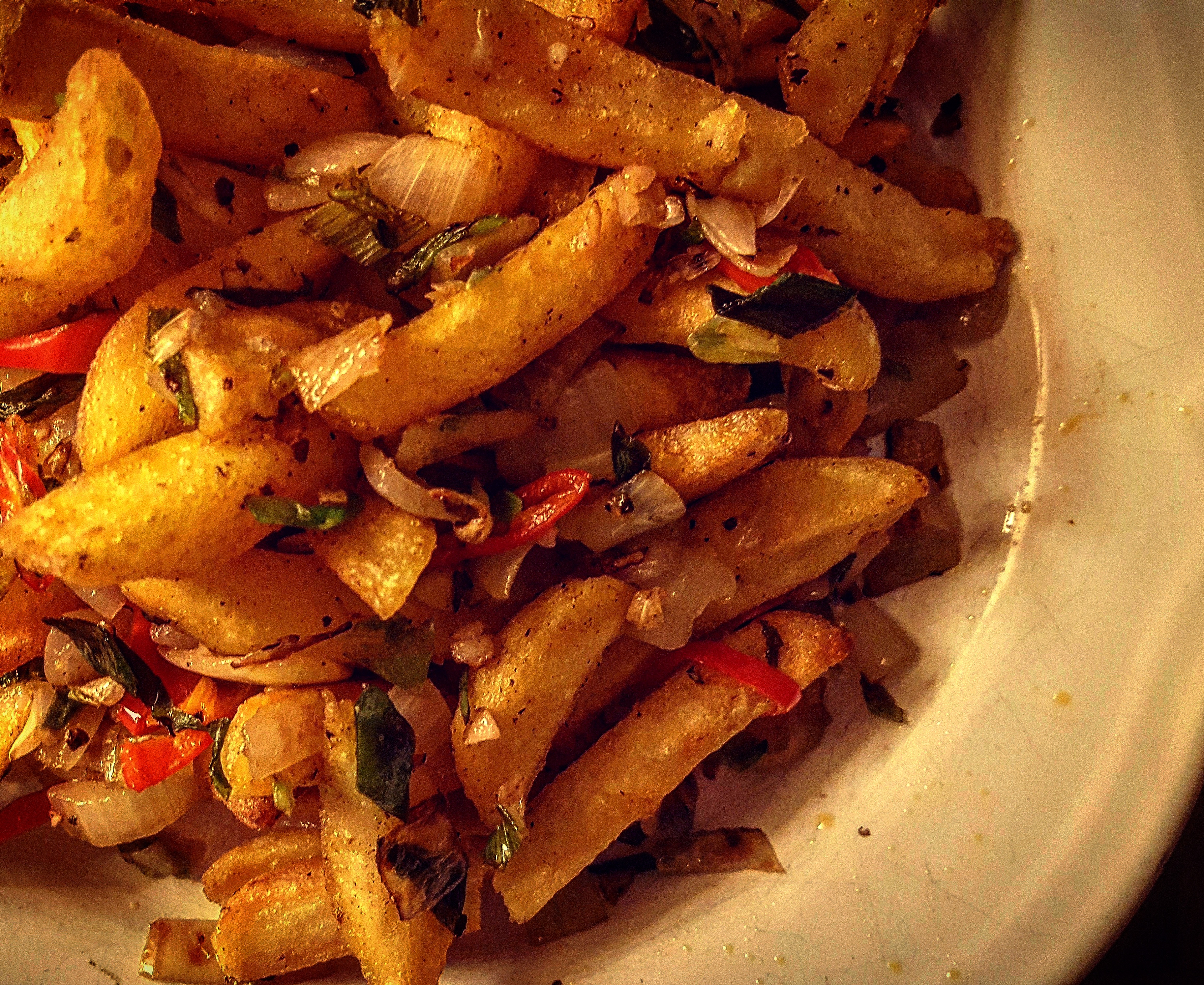 Easy, homemade salt and pepper chips – Boo's Little Kitchen